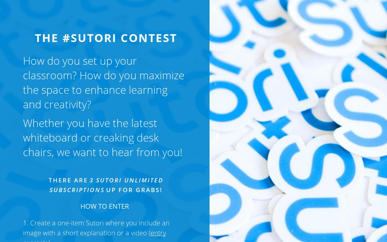 Sutori Contest